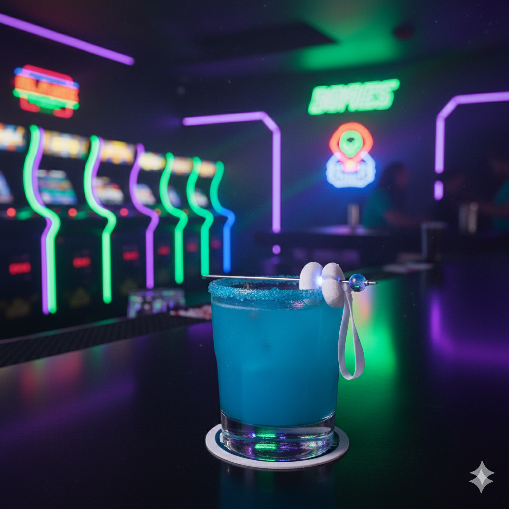 Drinks Menu | Lenzys Arcade + Console Bar