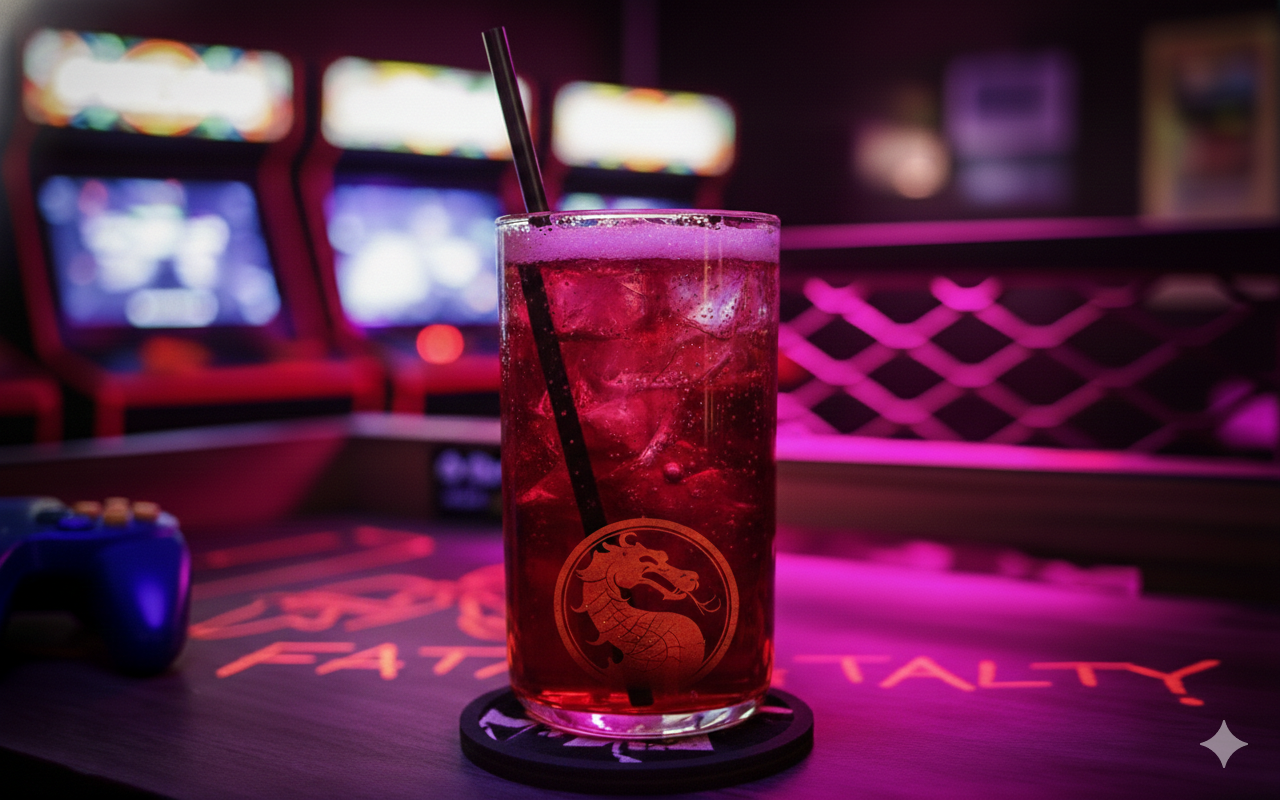 Drinks Menu | Lenzys Arcade + Console Bar