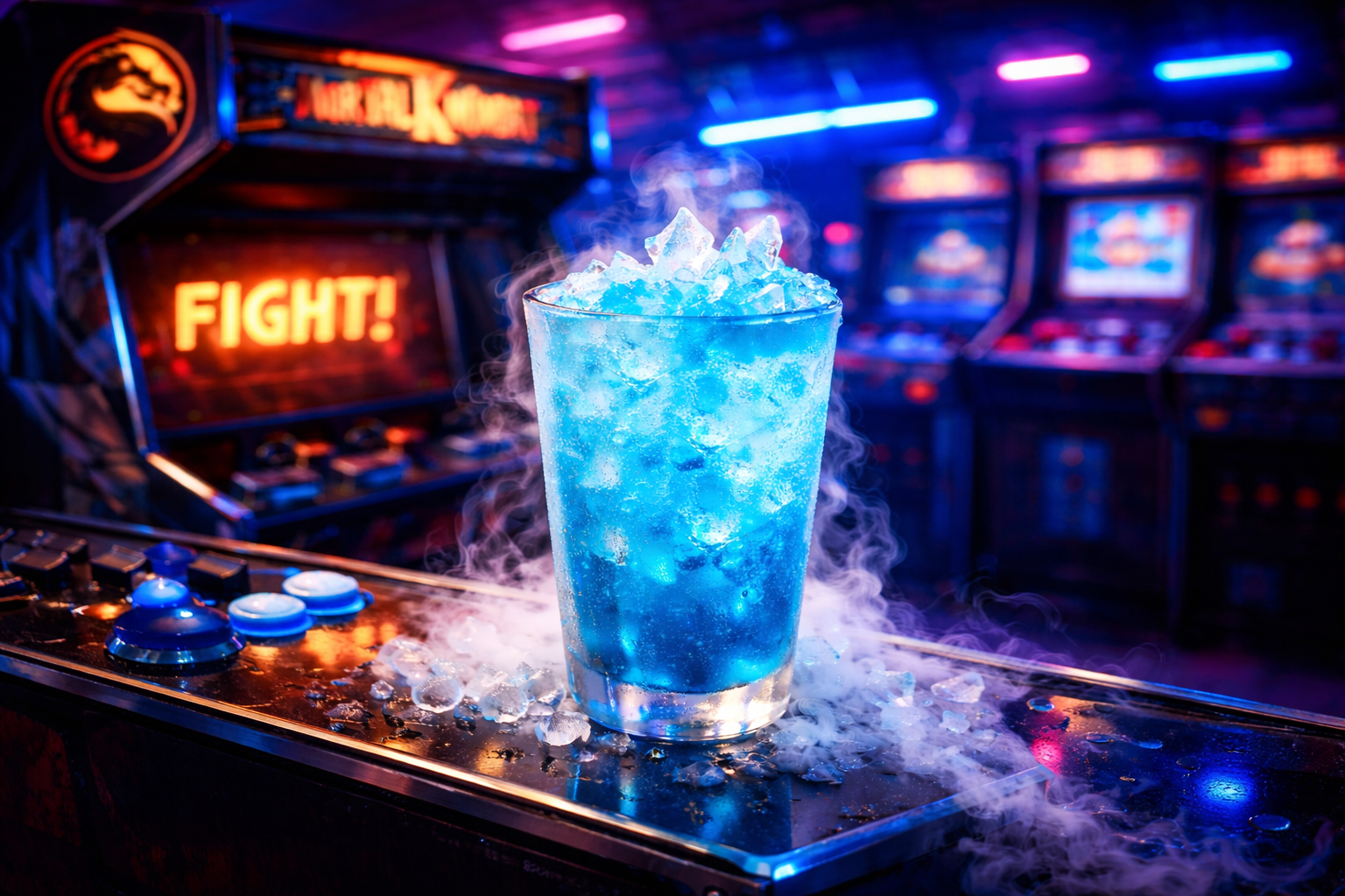 Drinks Menu | Lenzys Arcade + Console Bar